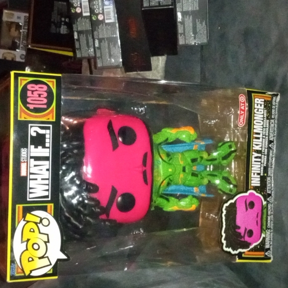 Funko | Toys | Giant Infinity Killmonger Funko Pop Marvel Studios What ...